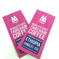 China Gravure Printing 150 Micron Mylar Packaging Bags For Coffee Beans for sale