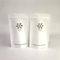 China Hot Stamping Stand Up 110 Micron MOPP Kraft Paper Bags for sale