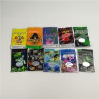 China Cannabis Flower 200 Mic Gravure Printing Mylar Packaging Bag 3.5g 7g for sale