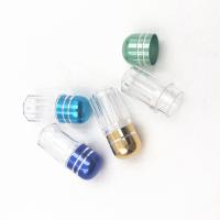 China Vial Rhino Medicine 15*35mm PS 5g Plastic Capsule Bottle for sale