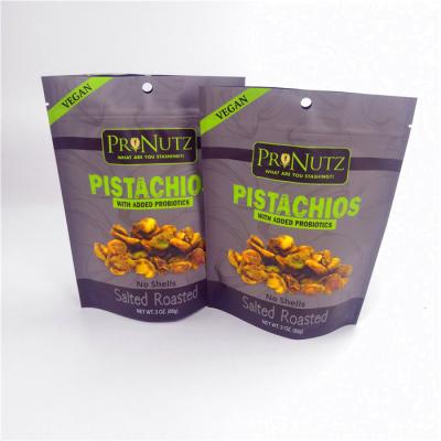 China Pistachio Dried Fruits 150 Micron OPP Plastic Pouches Packaging for sale