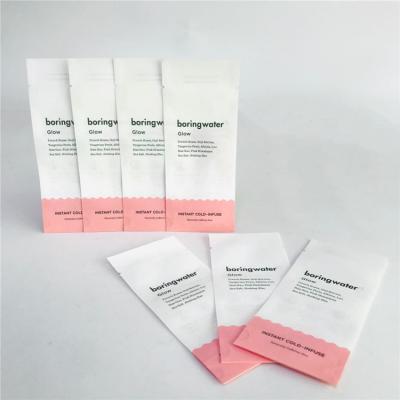 China Resealable Gravure Printing PLA Biodegradable Kraft Paper Bags for sale