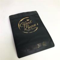 China Black Coffee Bag Stand Up Pouch Food Grade Tea/Coffee/Snack/Whey Powder Bag for sale