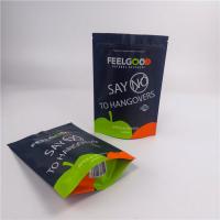 China factory price stand up barrier pouches with tear notch chips packaging zipper bags for sale