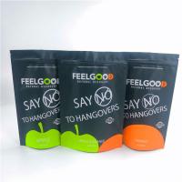 China factory price stand up barrier pouches with tear notch chips packaging zipper bags for sale