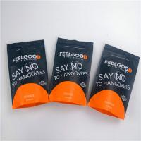 China factory price 200g powder plastic product packaging bags vacuum stand up barrier pouches with zipper for sale