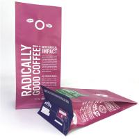 China Aluminum Foil VMPET BPA free Side Gusset Bags 400ml With Valve for sale