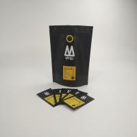 China Stand Up 500g 1000g Food Grade Brown Matt Coffee Bag Eco Friendly Packaging Coffee Bean Bag With Valve for sale