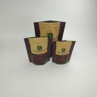 China Stand Up Food Grade Biodegradable Coffee Packaging Bags Custom Printed Packaging Aluminium Foil Tea Pouches for sale