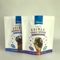 China Custom Accepted Matte Aluminum Foil Packaging Bags Cookie Bags for sale