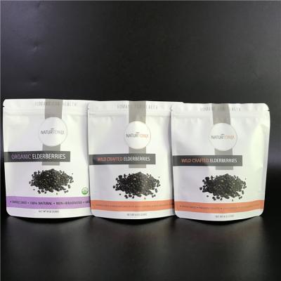 China Aluminum Foil Pouch Customized Bags with Printed Logo Mylar Bags with Zipper for sale