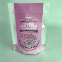 China Glossy Surface Stand up Packaging Bags Customized Bags with Window for Food Packaging for sale