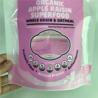 China Glossy Surface Stand up Packaging Bags Customized Bags with Window for Food Packaging for sale