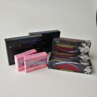 China Custom Logo Recycled Cosmetic Contact Lenses Packaging Paper Box Glossy Pills Eyelash Rectangular Makeup Packing Paper B for sale