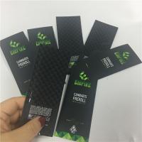 China Digital Printing Preroll Glossy Packaging Mylar Bags Customized Aluminum Foil Smell Proof  Cigar Joint Packaging for sale