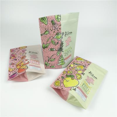 China Custom Print Food Grade Stand Up  Pouches Bath Salt Packaging Bag With Zipper for sale