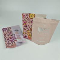China Custom Print Food Grade Stand Up  Pouches Bath Salt Packaging Bag With Zipper for sale