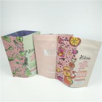 China Custom Print Food Grade Stand Up  Pouches Bath Salt Packaging Bag With Zipper for sale