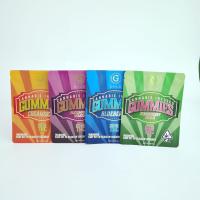 China Digital Printing Three Side Sealed Pouches Customized Flat Bags with Zipper for sale