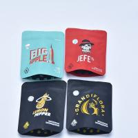 China 3.5 Grams Custom Printing Weed Packaging  Smell Proof Cookies Mylar Bags The Childproof  Bag for sale