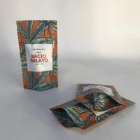 China Custom Accepted Matte Aluminum Foil Stand up Cannabsis Packaging Bags for sale