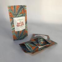 China Custom Accepted Matte Aluminum Foil Stand up Cannabsis Packaging Bags for sale