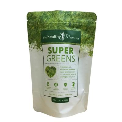 China Tea Packaging Bags Zipper Heat Seal Plastic Custom Aluminum Foil Empty Tea Bags for sale