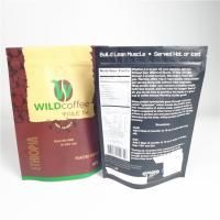 China Matte Aluminum Foil Coffee Packaging Bags with Customized Logo and Valve for sale