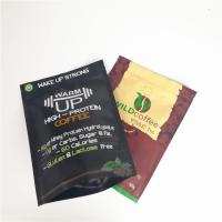 China Matte Aluminum Foil Coffee Packaging Bags with Customized Logo and Valve for sale