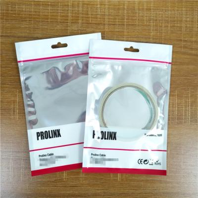 China Digital Printing Transparent Flat Pouches Zip Lock Customized Plastic Bags for sale