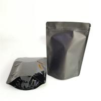 China Matte or Glossy Aluminum Foil Custom Accepted Stand up Pouches with Zipper for sale