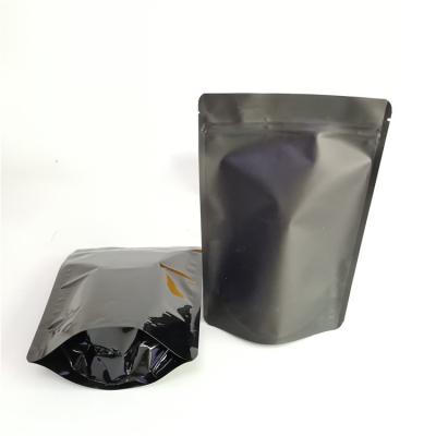 China Matte or Glossy Aluminum Foil Custom Accepted Stand up Pouches with Zipper for sale
