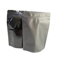 China Matte or Glossy Aluminum Foil Custom Accepted Stand up Pouches with Zipper for sale