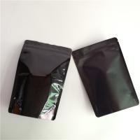 China Matte or Glossy Aluminum Foil Custom Accepted Stand up Pouches with Zipper for sale
