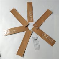 China Matte blue cosmtic packaging bags customized flat foil sachets for sale