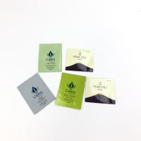 China Wholesale grip seal glossy mylar foil sample pouch bags for skin care/powder/capsules packaging for sale