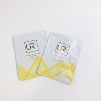 China Free samples high quality 3 side seal flat bag with tear notch aluminum foil pouches for sale