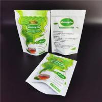 China Digital Printing Stand Up  Pouches Empty Tea Packaging Bag Green Diet Tea Mylar Bags for sale