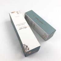 China Cosmetic Packaging Paper Box Recycled Colour Printing Logo Custom Eyelash Packaging Box With Gold Foil Stamping for sale