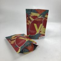 China Customized food grade printed stand up aluminum foil powder packaging bag plastic mylar zipper doypack for sale