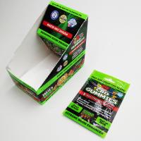 China THC Weed 120mic CMYK Tobacco Leaf Packaging Bag For Bear Gummy for sale