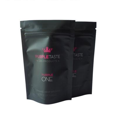 China 14g 28g Smell Proof Printed Foil CBD Mylar Bag With for sale