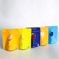 China Custom Accepted Stock Gummy Packaging Bags Soft Touch  Stand up Bags for sale
