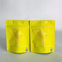 China Custom Accepted Stock Gummy Packaging Bags Soft Touch  Stand up Bags for sale