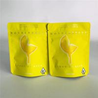 China Custom Accepted Stock Gummy Packaging Bags Soft Touch  Stand up Bags for sale