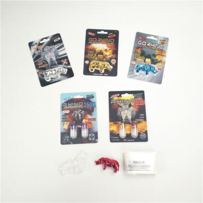 China Capsules Rhino 7 3D 50000 200mic 3D Blister Card CMYK for sale
