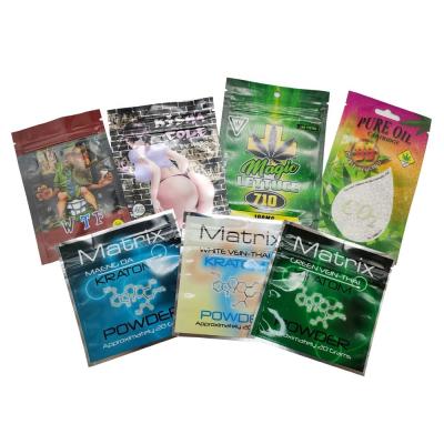 China Edible Aluminum Foil Smell Proof Weed Buds Packaging for sale