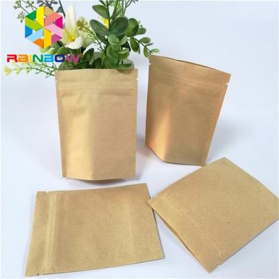 China Food packaging bags with  custom printed paper packaging pouch for tea for sale