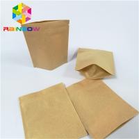China Stand up  pouch paper bags with zipper custom printed paper packaging bags for sale