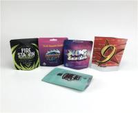 China Soft Touch Custom Printing Smell Proof  Weed Kratom Bag 3.5g 7g 14g Cannabies Packaging Mylar Bag for sale